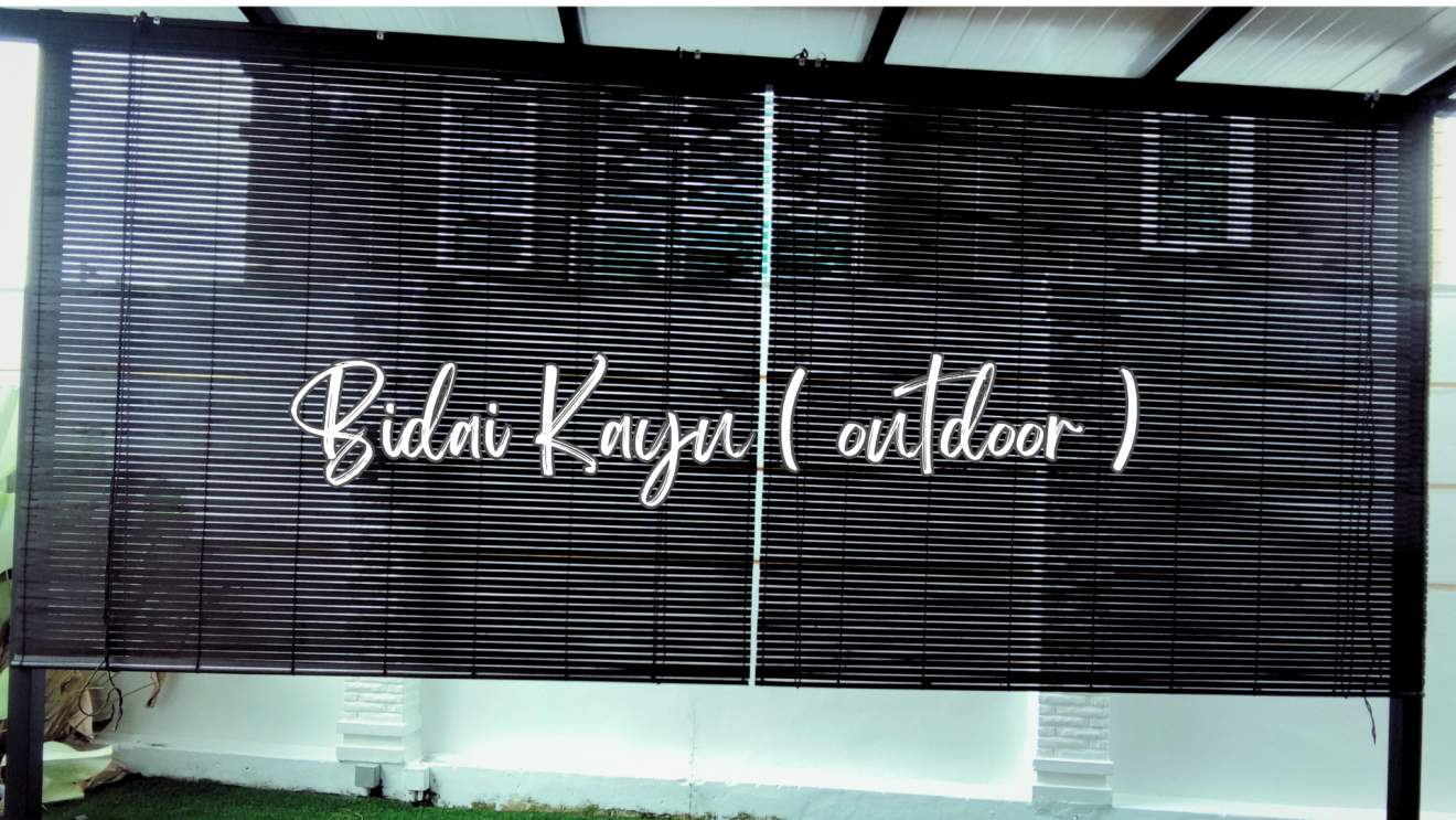 Bidai Kayu Meranti – MF Langsir & Bidai
